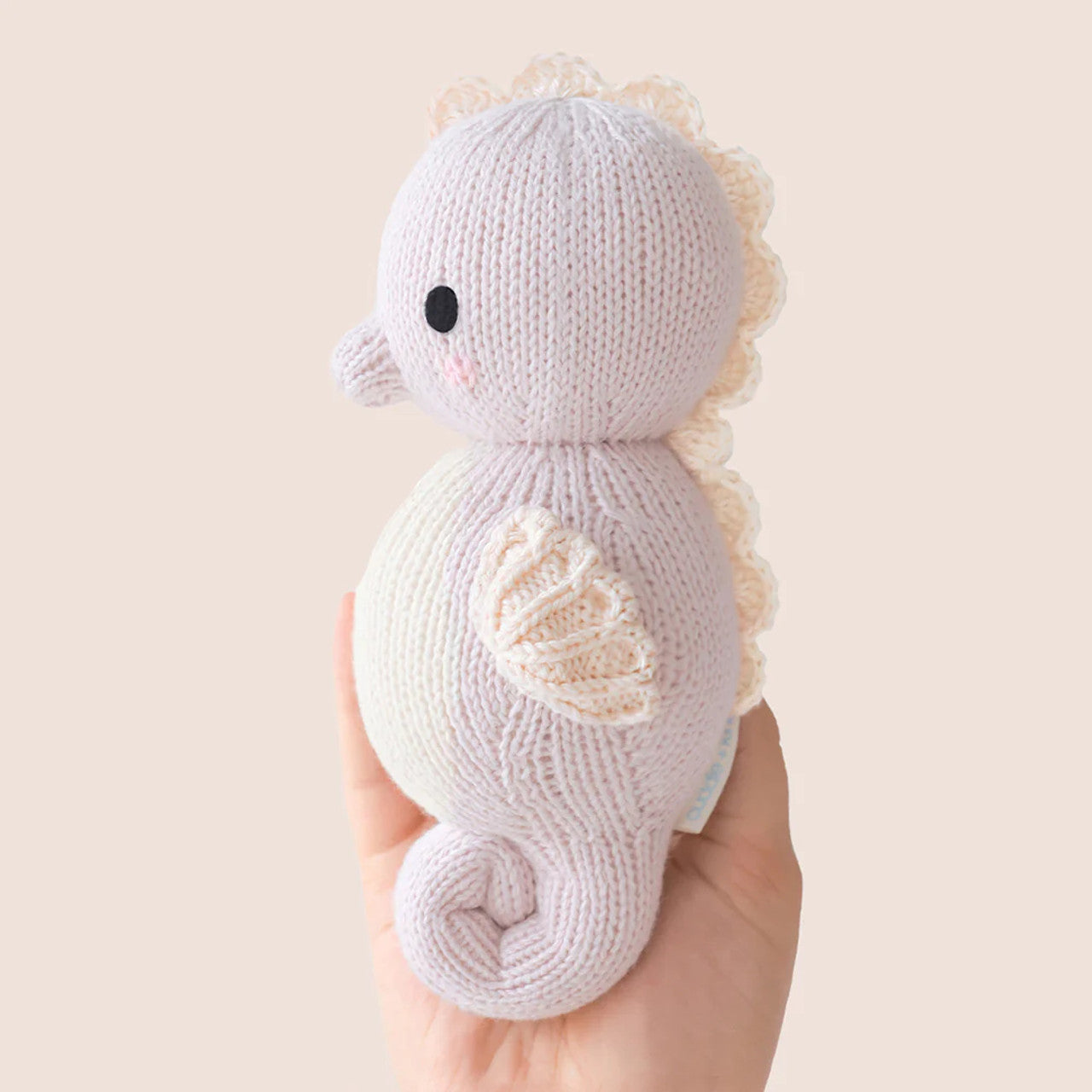 Baby Seahorse Knit Toy – Scout
