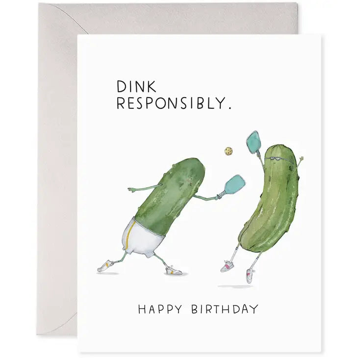 Pickleball Birthday Card – Scout