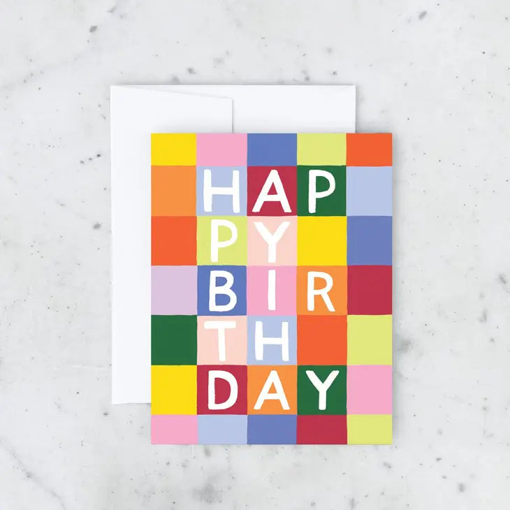 Birthday Rainbow Check Card – Scout