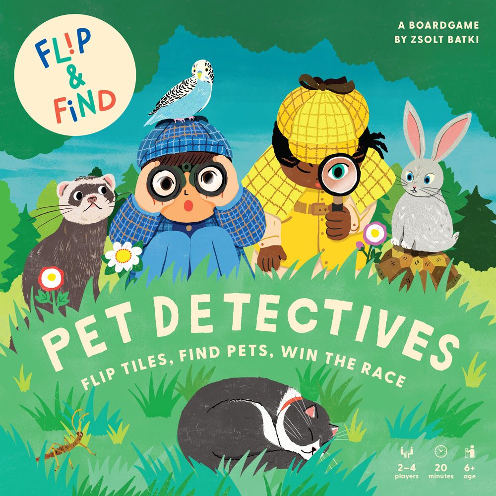 Flip + Find Pet Detective Game – Scout